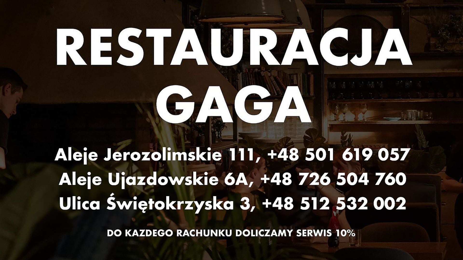 Gaga Restauracja Gruzińska - Menu