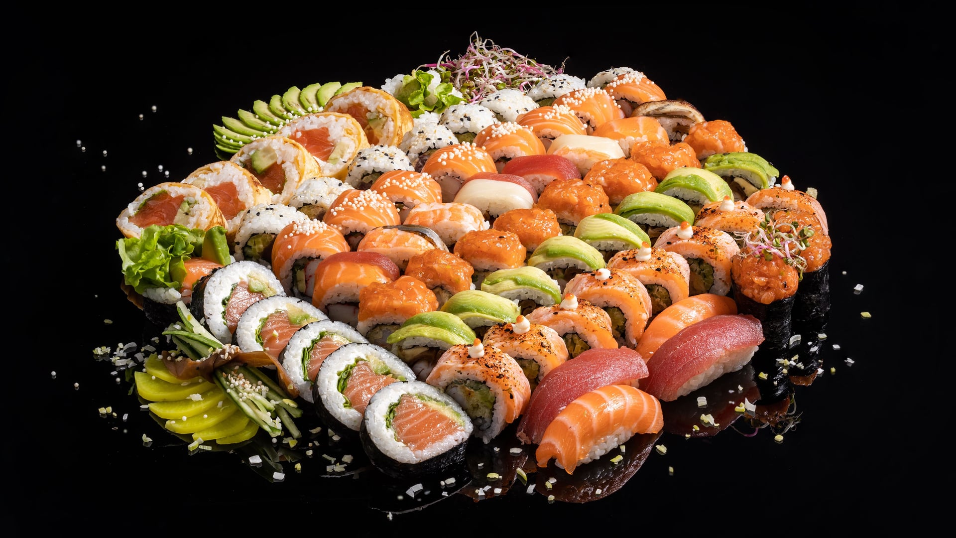 Magu Sushi - Poborzańska - Dostawa, Odbiór osobisty - Menu